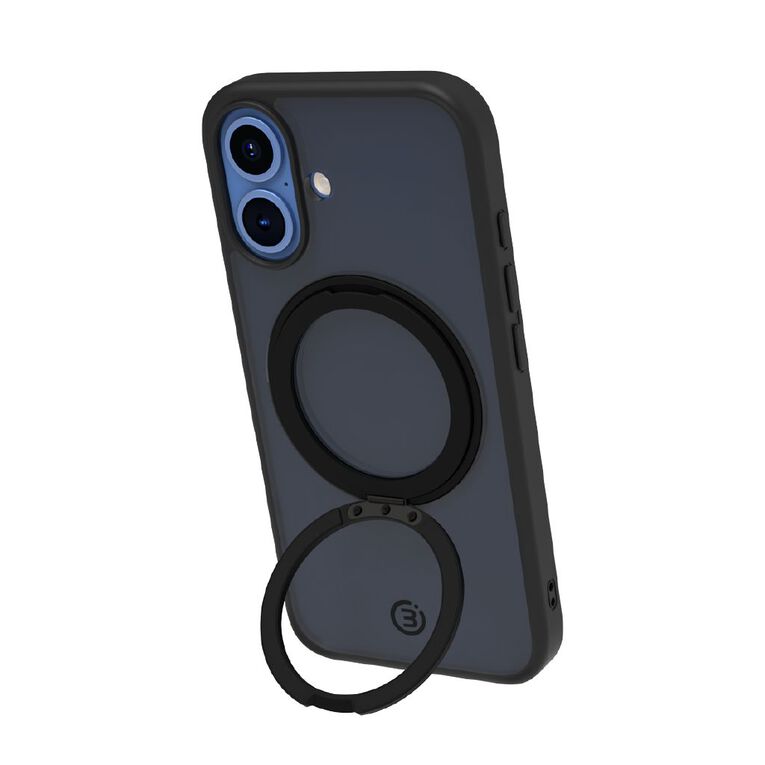 3SIXT NeoStand Case for iPhone 16 - Black - Noel Leeming