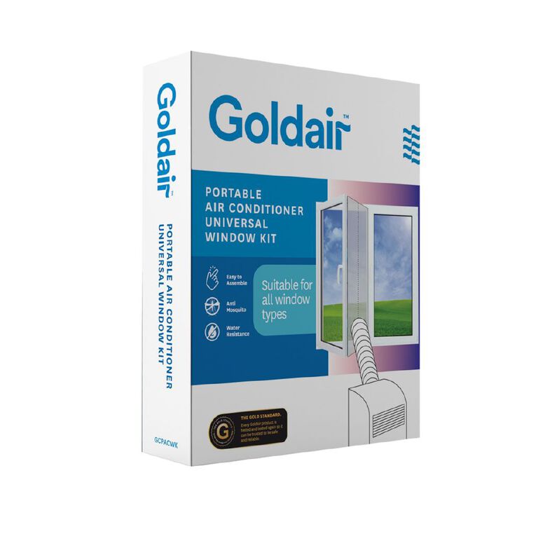 Goldair Portable Air Conditioner Universal Window Kit - Noel Leeming