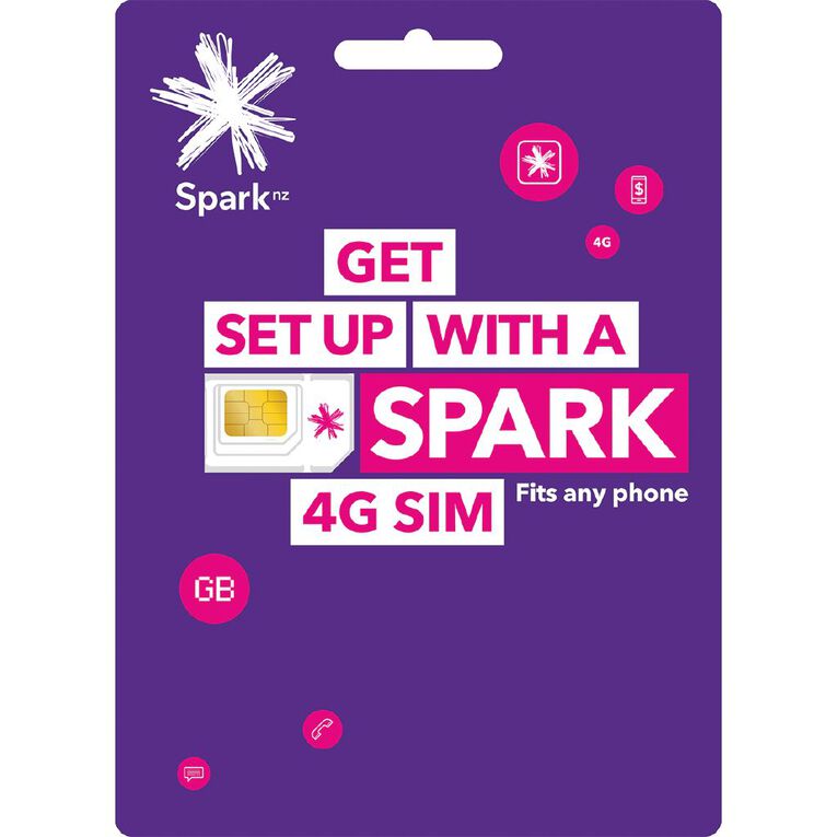 Spark 3-in-1 Prepaid SIM - Noel Leeming