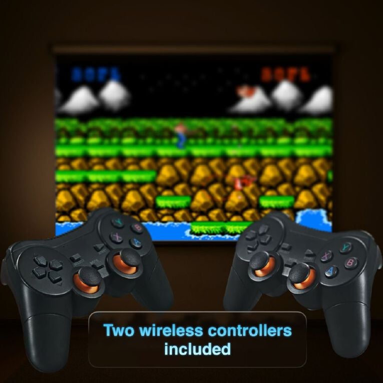 Laser Smart Gaming Projector with 80 Games and Dual Controllers - Noel ...