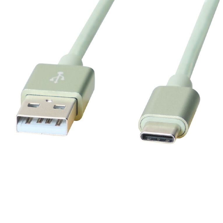 Poppy USB-C Cable Moss 2m - Noel Leeming