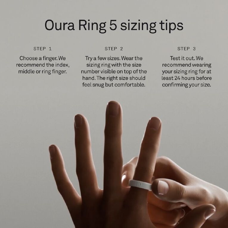 Oura Ring 5 Sizing Kit - Noel Leeming