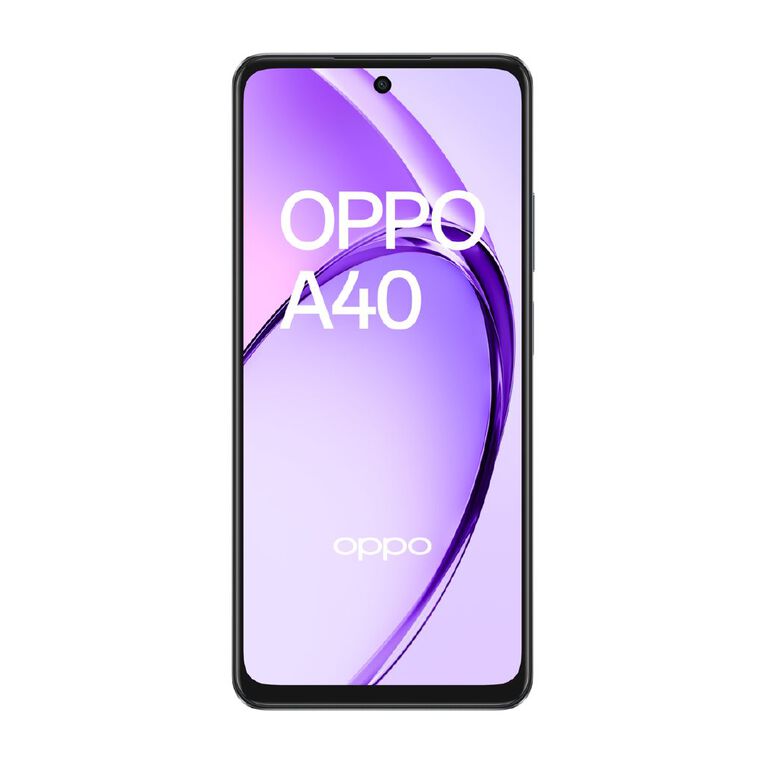 OPPO A40 4G with One NZ Prepay Sim Black - Noel Leeming
