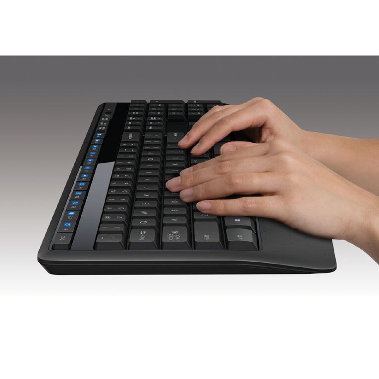 Logitech MK345 Wireless Combo - Black - Noel Leeming