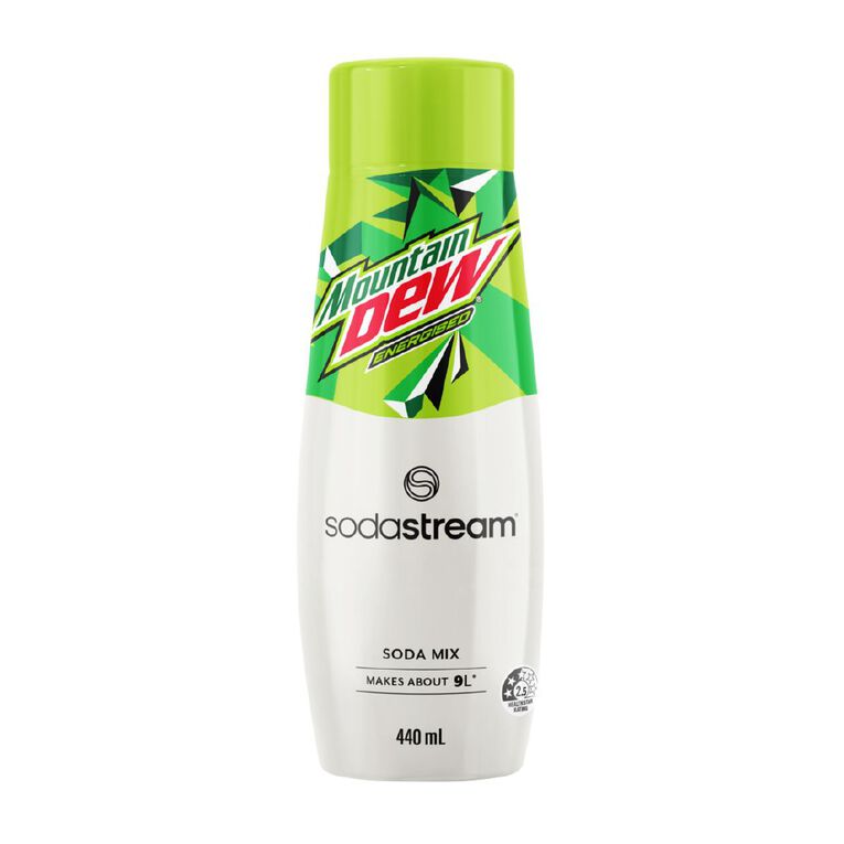 Sodastream Mountain Dew 440ml Syrup - Noel Leeming