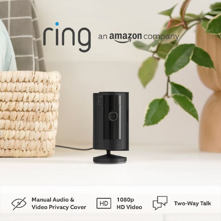 Ring Indoor Camera 2nd Gen - Black - Noel Leeming