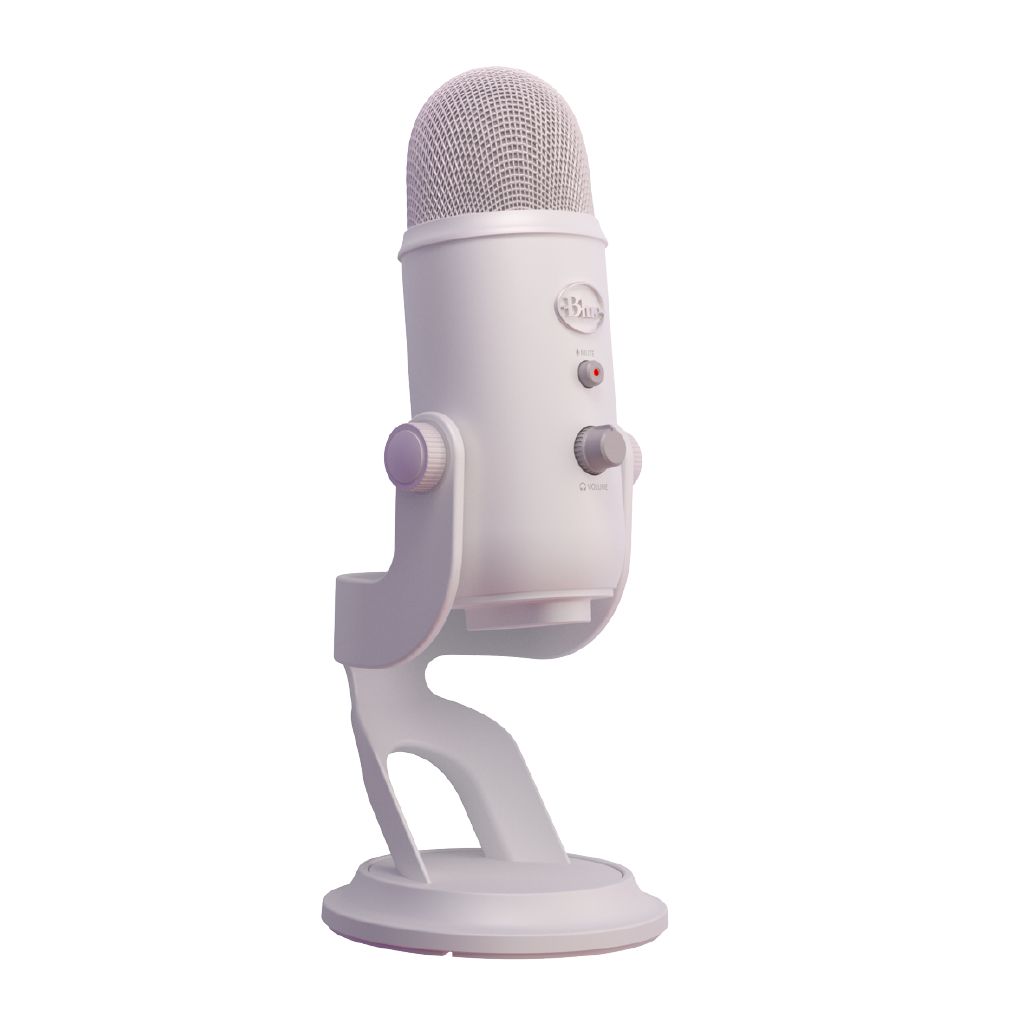 Blue Yeti 3-Capsule USB Microphone - Off White - Noel Leeming