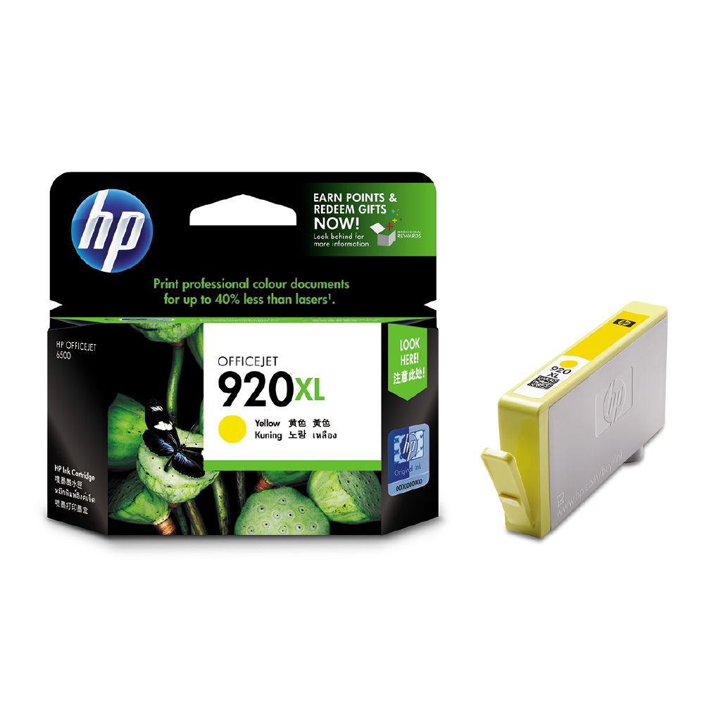 HP 920XL Ink - Yellow - Noel Leeming